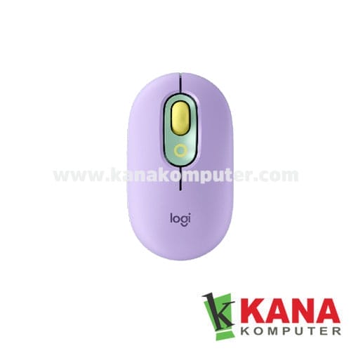 Mouse Wireless Logitech Pop (Purple) - KANA Komputer | Toko Laptop ...
